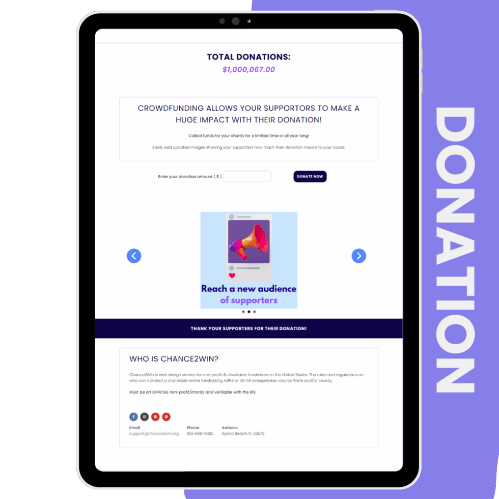 Raffle Creator Online – Build Your Raffle with Chance2Win