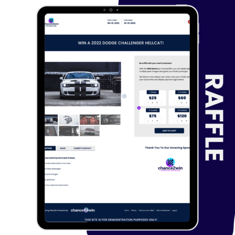 Raffle Creator Online – Build Your Raffle with Chance2Win