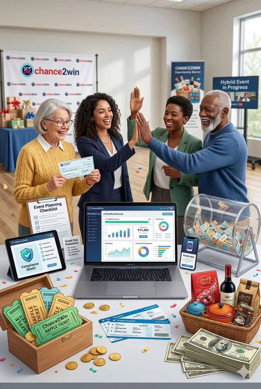 Online Raffle Platform for Nonprofits | Chance2Win